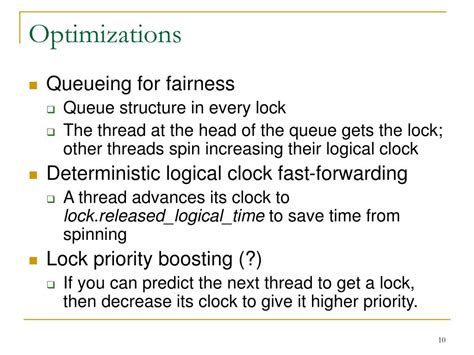 ppt kendo efficient deterministic multithreading in software