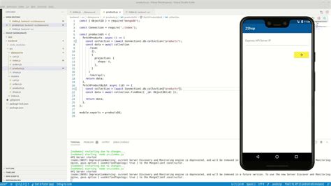 rest api nodejs and flutter 05 11 restructure our connection object youtube