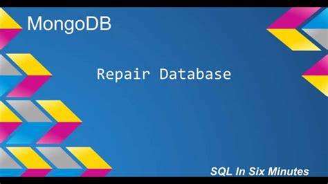 Mongodb Repair Database Youtube