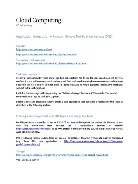 Cloud Computing Lab 8 Pdf Java Programming Language Computing