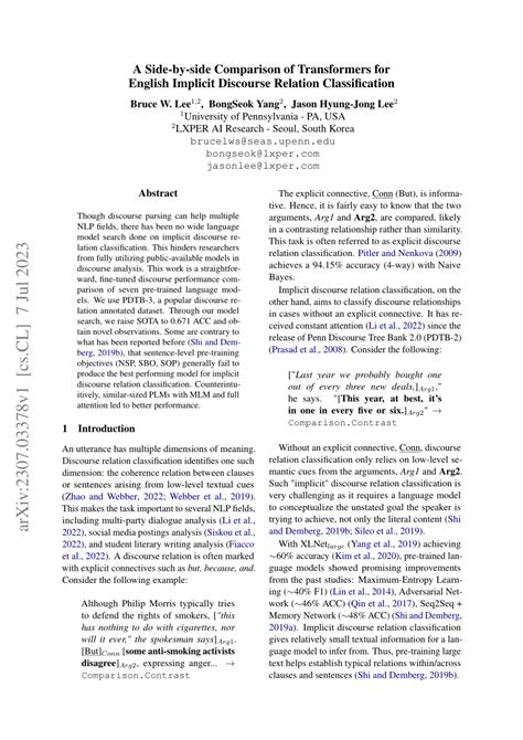 pdf a side by side comparison of transformers for english implicit