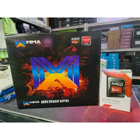 Amd A8 7680 Mma A88x Fm2 Bundle Shopee Philippines