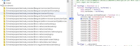 Incorrect Line Numbers Of The Source Files · Issue 1319 · Ionic Teamionic App Scripts · Github
