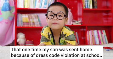 ‘i Superimposed A Lovely Bikini Top Their Son Was Sent Home From