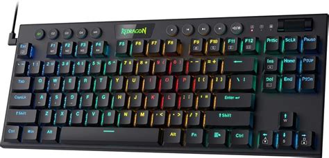 Teclado Redragon Horus Tkl Rgb Switch Red