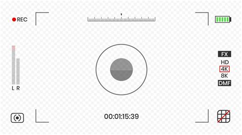 Camera Viewfinder Video Or Photo Frame Recorder Flat Style Design Vector Illustration Digital