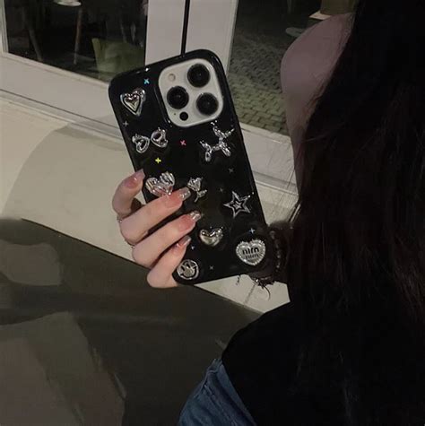 플러트 필름증정💖로엘 블링 아이폰 케이스 7 8 X Xr 11 12 13 14 15 프로 프로맥스 미니 키치 우정템 커플템 커플폰케이스 생일 선물