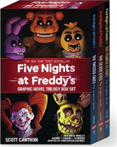 Five Nights At Freddys Graphic Novel Trilogy Box Set Scott Cawthon En 2023 Box 1 3 Od