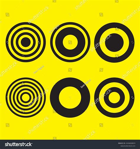 Vector Image Circles Cut Out Transparent Stock Vector Royalty Free Shutterstock