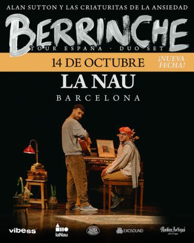 Alan Sutton Y Las Criaturas De La Ansiedad 14 10 2025 La Nau