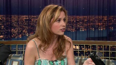 Jenna Fischer On Late Night With Conan O Brien Jenna Fischer Image Fanpop