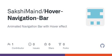 GitHub SakshiMaind Hover Navigation Bar Animated Navigation Bar With Hover Effect