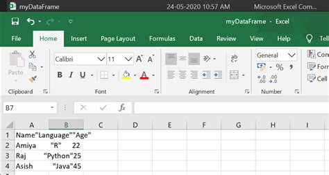 Exporting Data From Scripts In R Programming Geeksforgeeks
