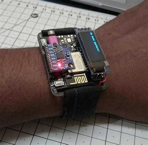 Machine Learning Based Gesture Detection Watch Esp8266 11 Steps With Pictures Instructables