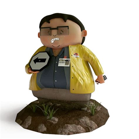 Dennis Nedry The Original Jurassic Park Bad Guy Rblender