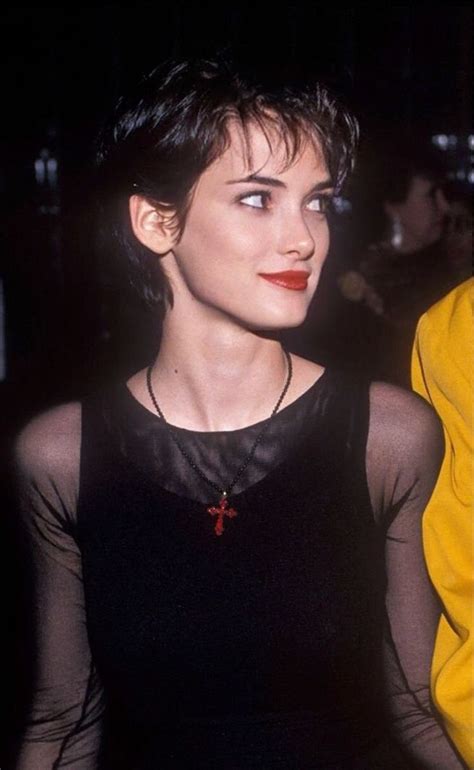 Winona Ryder Short Hair Winona Ryder Best Hair And Makeup Looks