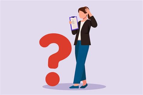 Premium Vector Thinking Or Solving Problem Concept Colored Flat Vector Illustration Isolated