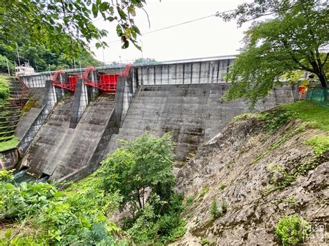 衣川2号ダム岩手県奥州 水辺遍路