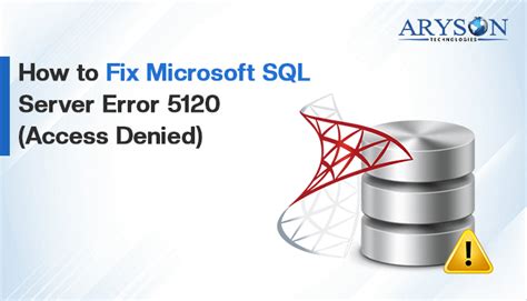 How To Fix Microsoft SQL Server Error Access Denied
