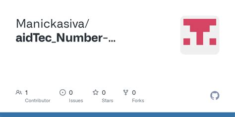Github Manickasivaaidtecnumber Guessing Game