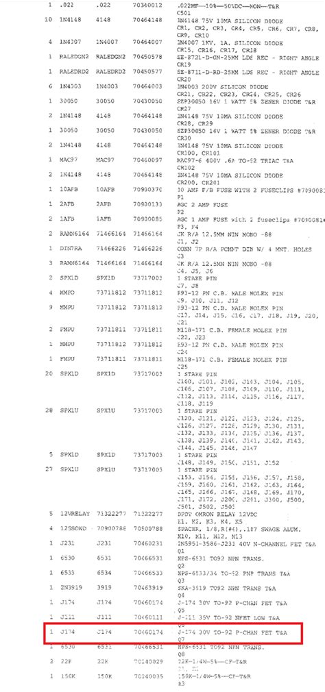Help With Finding Comparable Jfet More Info In Comments R Askelectronics