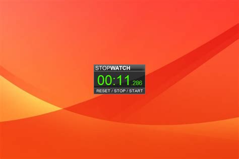Stopwatch Timer Windows 10 Gadget Win10gadgets