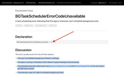 bgtaskschedulererrordomain error1 on ios · issue 447 · transistorsoft react native background