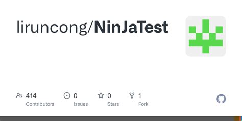 Github Liruncong Ninjatest