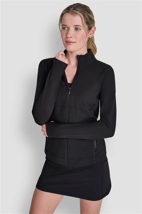 Funnel Neck Jacket Hoodie Dkny