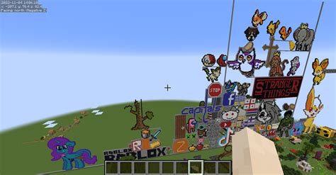My Pixel Art Wall Rminecraft