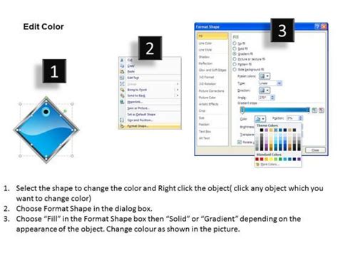 Ppt Blue Diamond Linear Steps Working With Slide Numbers Phase Diagram PowerPoint Templates