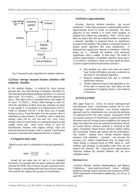 Survey On Semi Supervised Classification Methods And Feature Selection Pdf