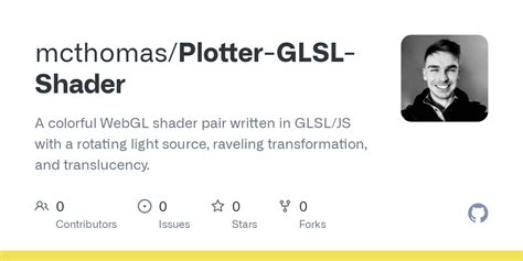 Github Mcthomasplotter Glsl Shader A Colorful Webgl Shader Pair