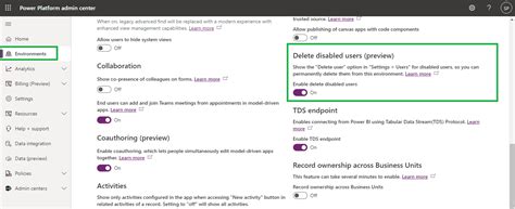 how to permanently delete disabled users from power platform microsoft dynamics 365 crm tips