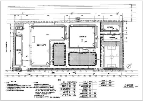 某公司厂区整体CAD规划设计方案图 工业仓库 土木在线