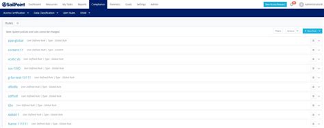 Global Rules Sailpoint Data Access Security