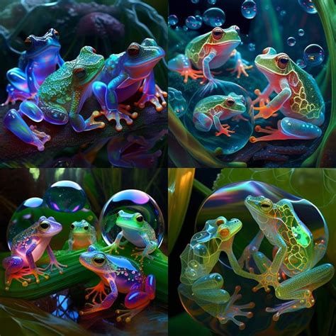 The See Through Frogs Project Rmidjourney