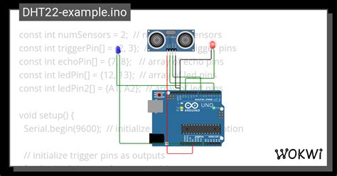 Ultraschall Wokwi Esp32 Stm32 Arduino Simulator