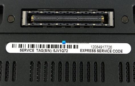 How To Find The Service Tag On Windows Laptop