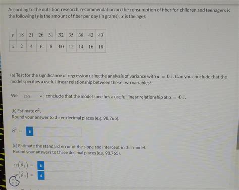 Solved According To The Nutrition Research Recommendation