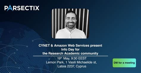 Parsectix On Linkedin Cynet Aws Researchcommunity Cloudcomputing Networking Innovation…
