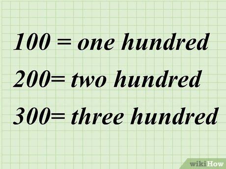 How To Write Numbers In Words 13 Steps With Pictures WikiHow