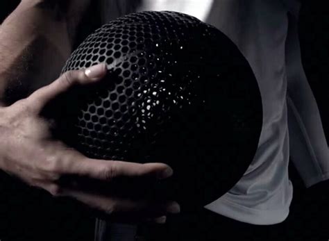 Wilson Releases 3d Printed Airless Basketball With Hexagonal Holes