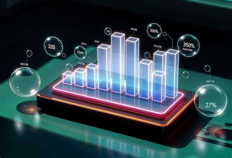 3d 동적 데이터 시각화 Ai 생성 이미지