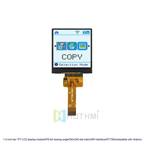 4 3英寸480x800 全彩tft液晶显示屏 Ips全视角宽温tft St7701控制器 Stm32 Rk系列 插接fpc