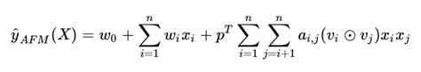 attentional factorization machine（afm）复现笔记 afm代码复现 csdn博客
