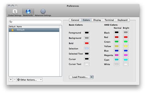 Macos Set Default Colour For All ITerm2 Windows Super User