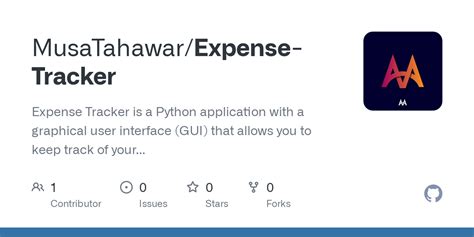 Github Musatahawarexpense Tracker Expense Tracker Is A Python