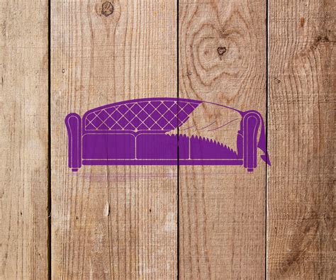 Couch Sofa Stencil Art And Wall Stencil Stencil Giant