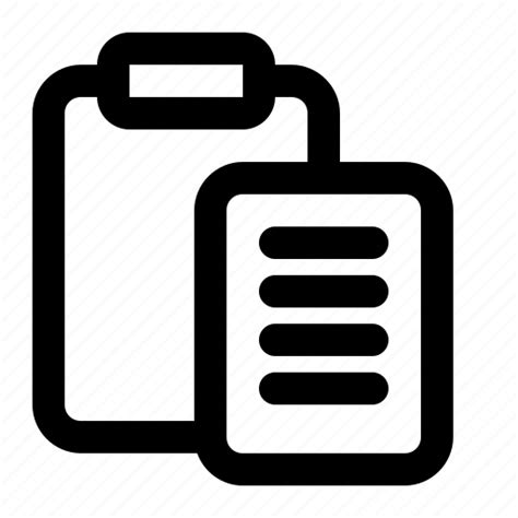 Paste File Duplicate Icon Download On Iconfinder